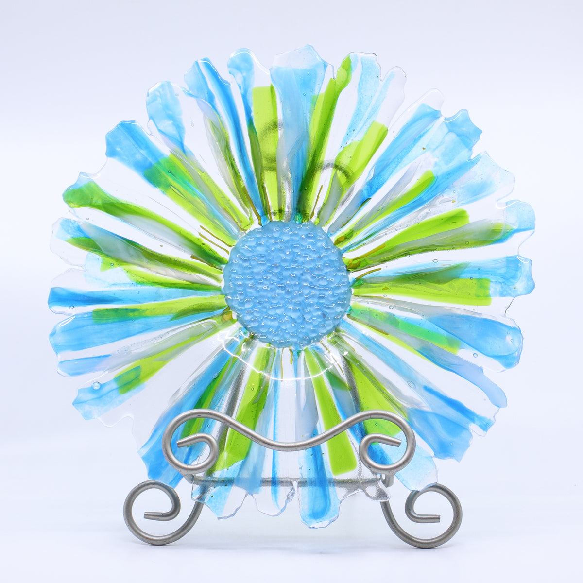 Blue-Green Poppy Bowl – South Shore Gallery