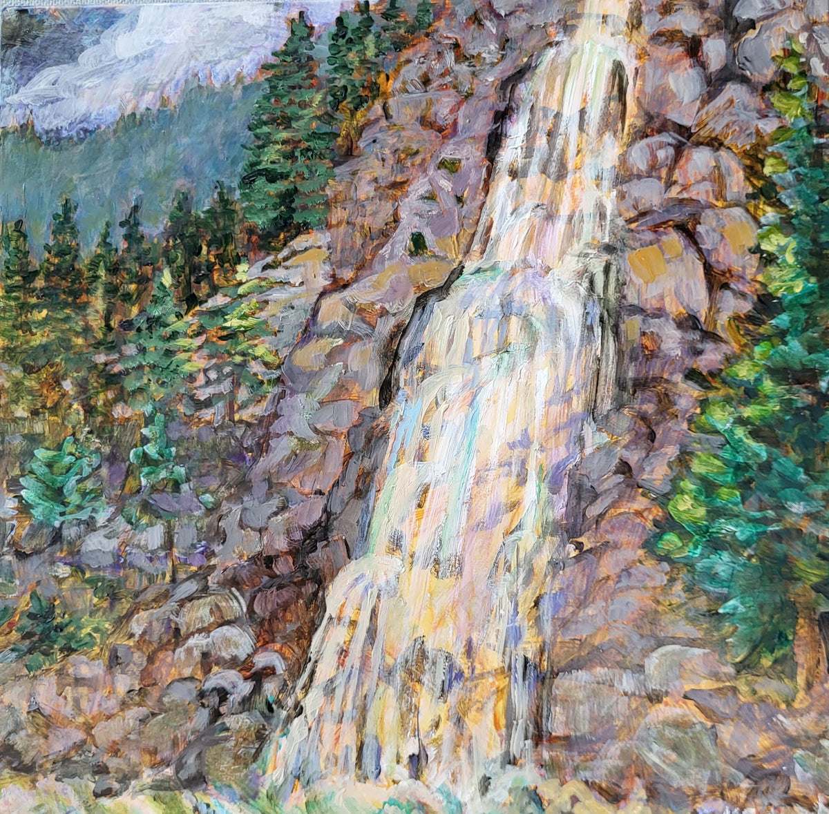 Mountain Waterfall – South Shore Gallery
